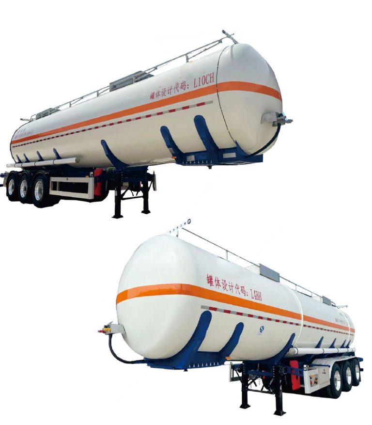 42 cubic flammable liquid tank transport semi-trailer – SMG